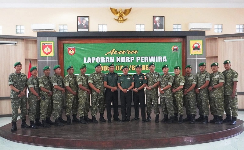 Kodim 0713/Brebes Terima Korps Raport Perwira Baru, Dandim “Segera ...